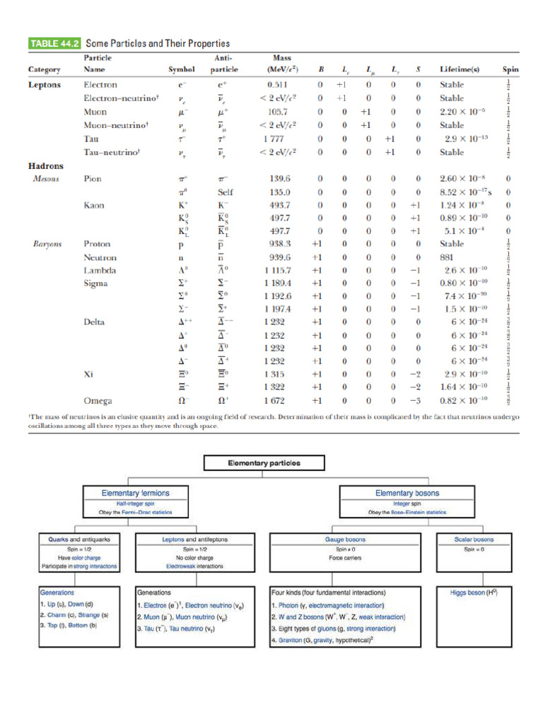 Elementary Particles | PDF