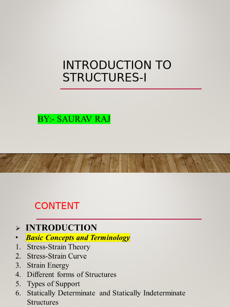 Introduction-ppt | PDF | Deformation (Engineering) | Elasticity (Physics)