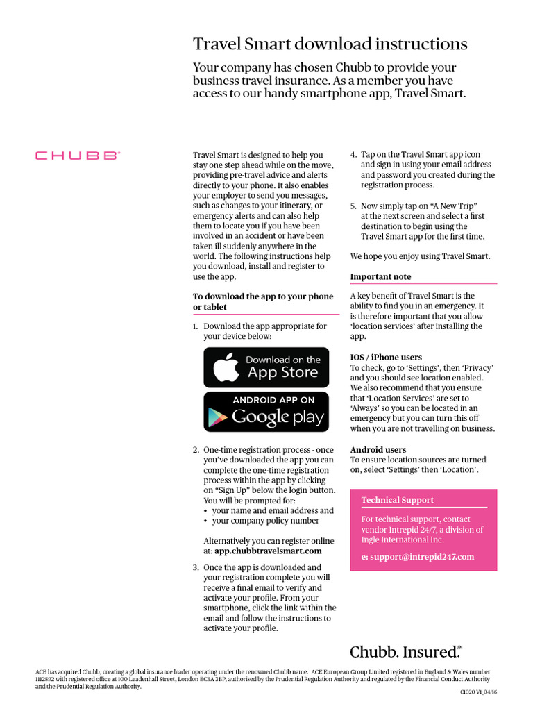 2016 Travel Smart Download Instructions | PDF | Mobile App | Ios
