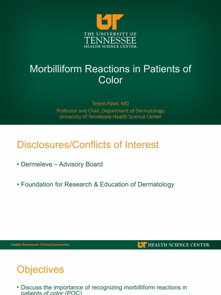 Rash Morbiliforme Skin of Color | PDF | Medical Specialties | Diseases ...