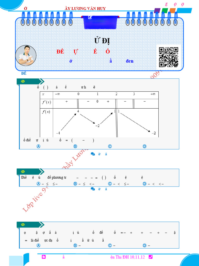 (Lvh) - Chữa Đề Thực Chiến 05 - Đề Vd Vdc | PDF