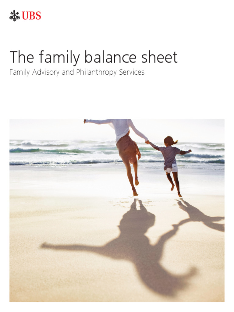Family-balance-sheet | PDF | Balance Sheet | Capital (Economics)
