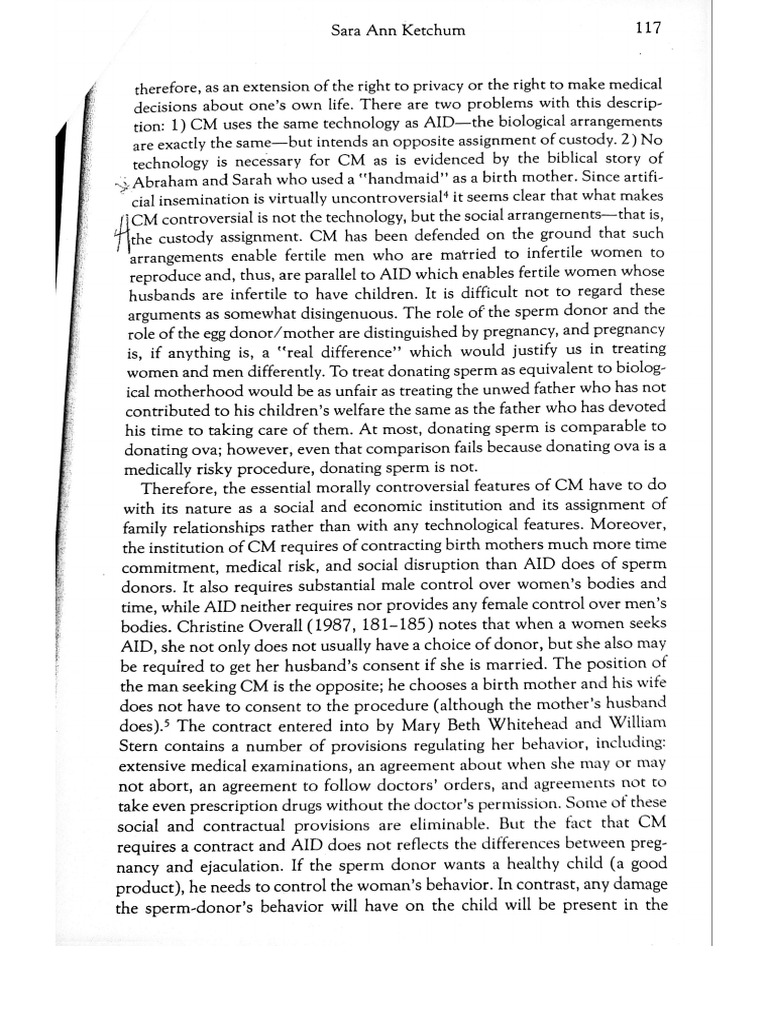 SELLING BABIES AND SELLING BODIES sara ann ketchum | PDF