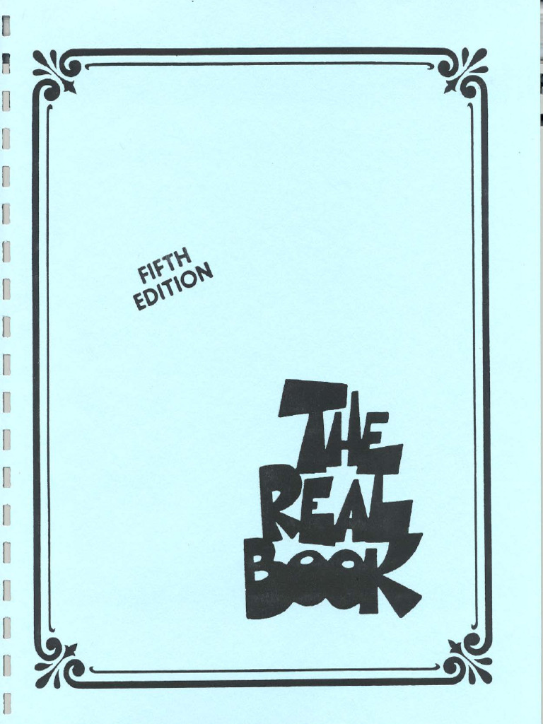 Real Book Vol 1 Tapa | PDF