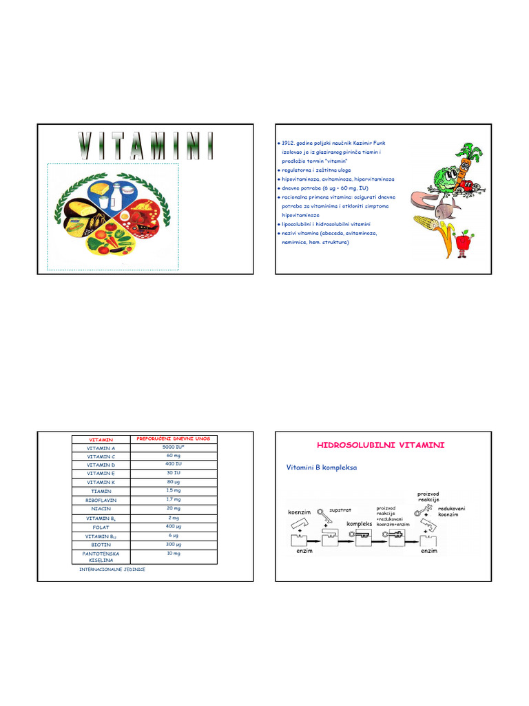 Vitamini | PDF