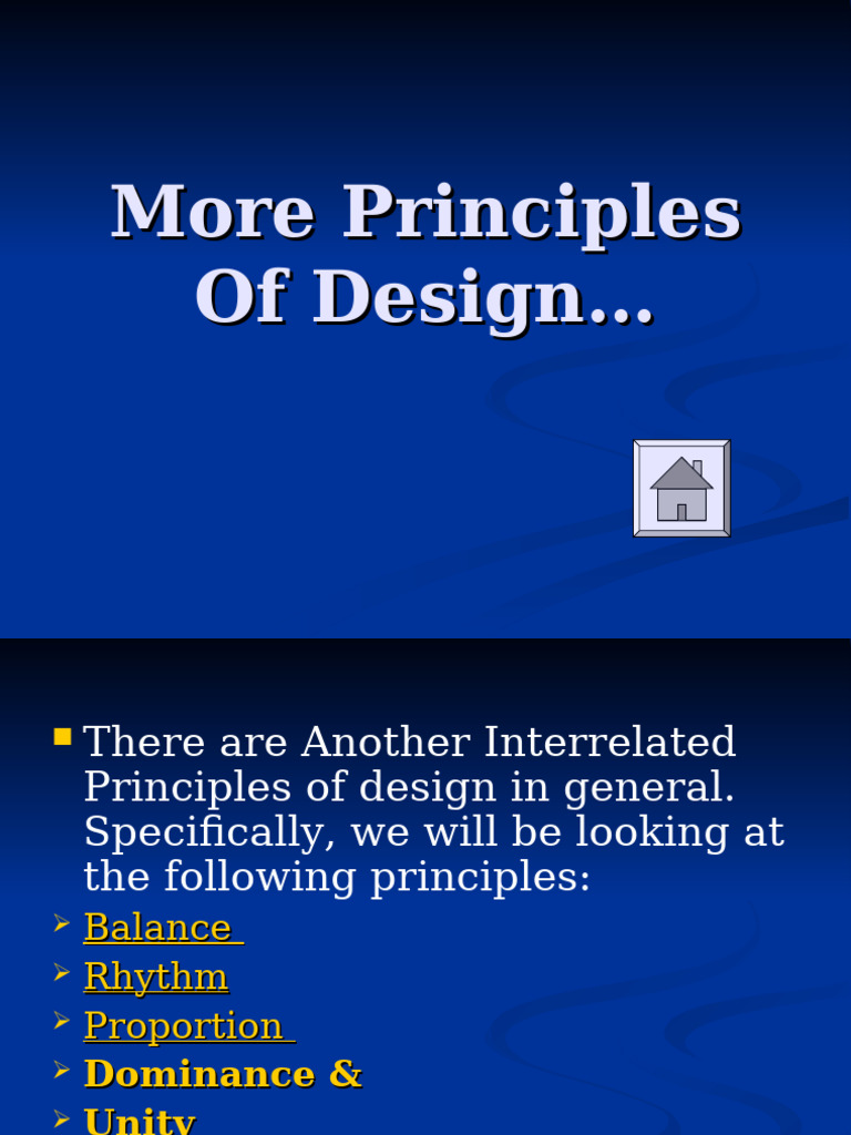 More Principles of Design | PDF