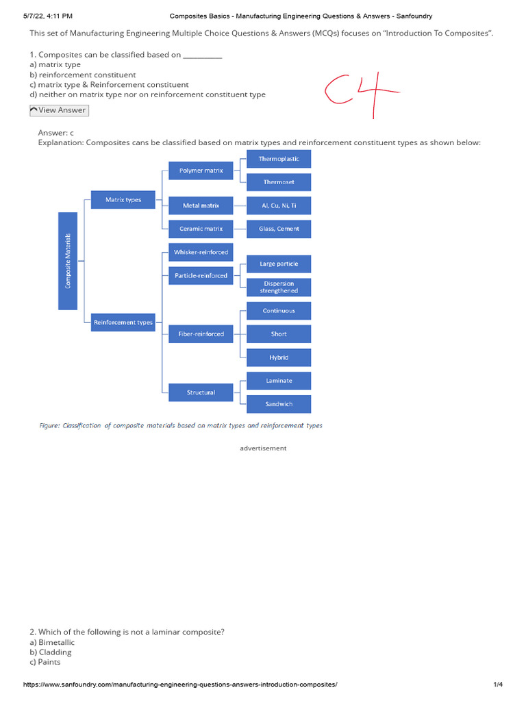c4 | PDF | Composite Material | Applied And Interdisciplinary Physics