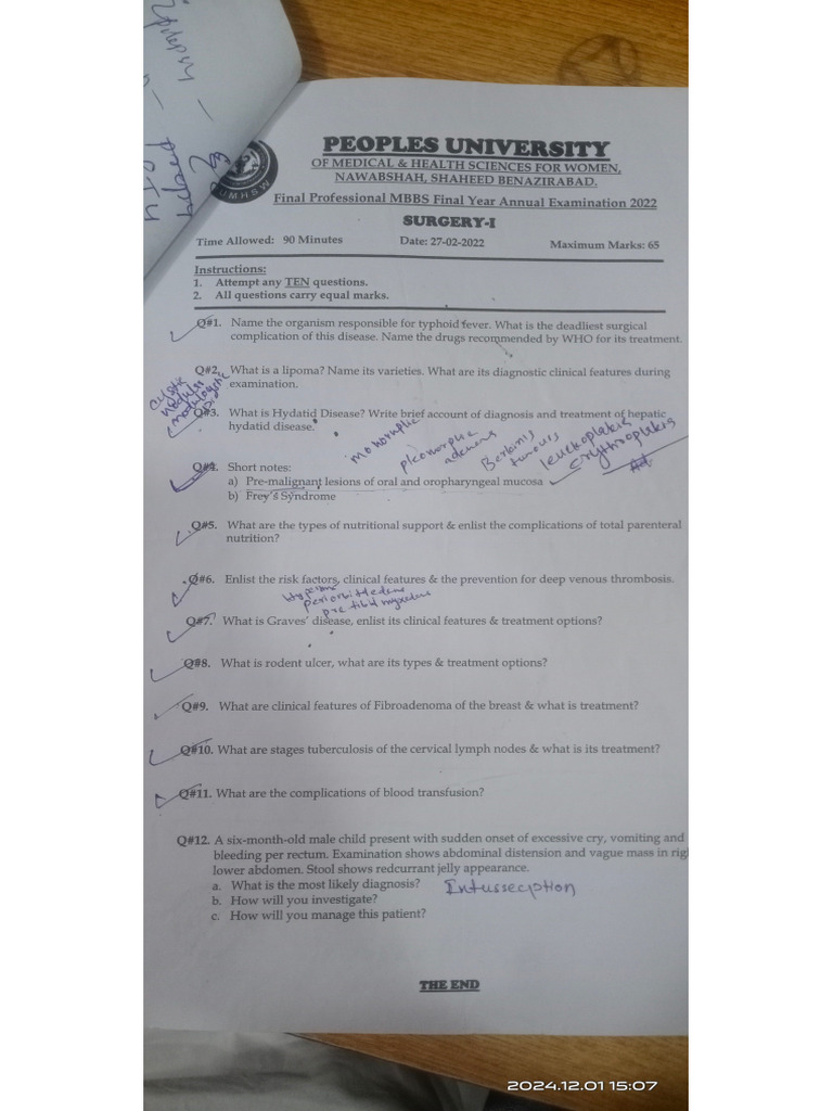 S1 Seqs Paper 2020 to 23 | PDF