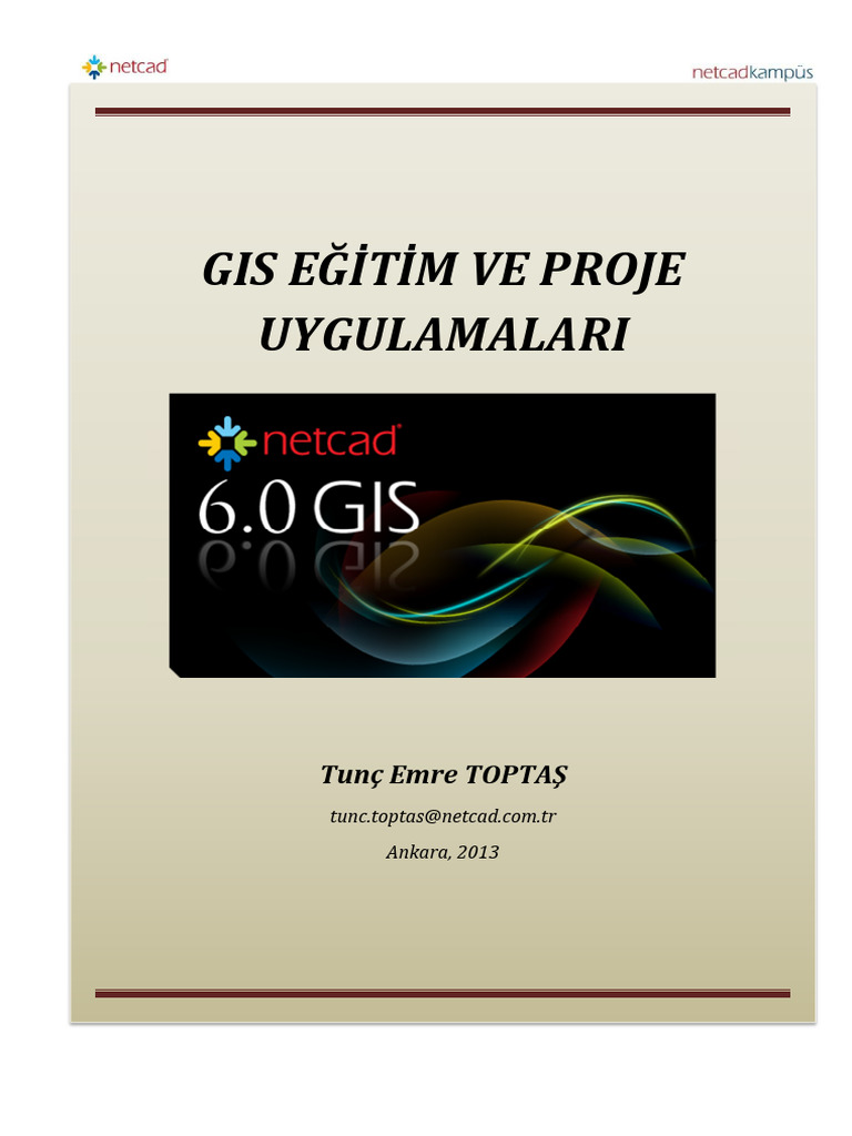 Netcad_GIS_Uygulamaları | PDF