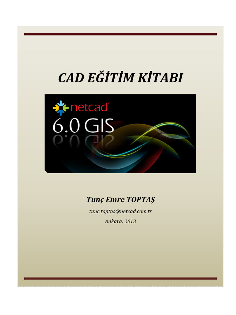 Netcad CAD Eğitim Dokümanı | PDF