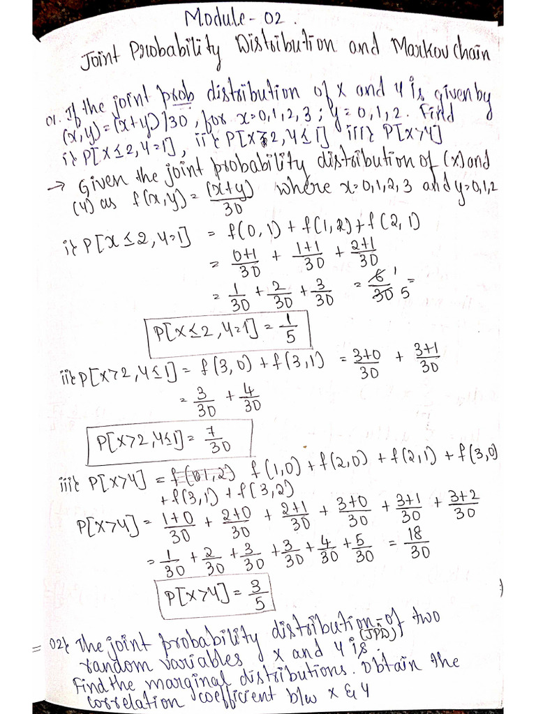 Maths QB (M2-Solutions) | PDF