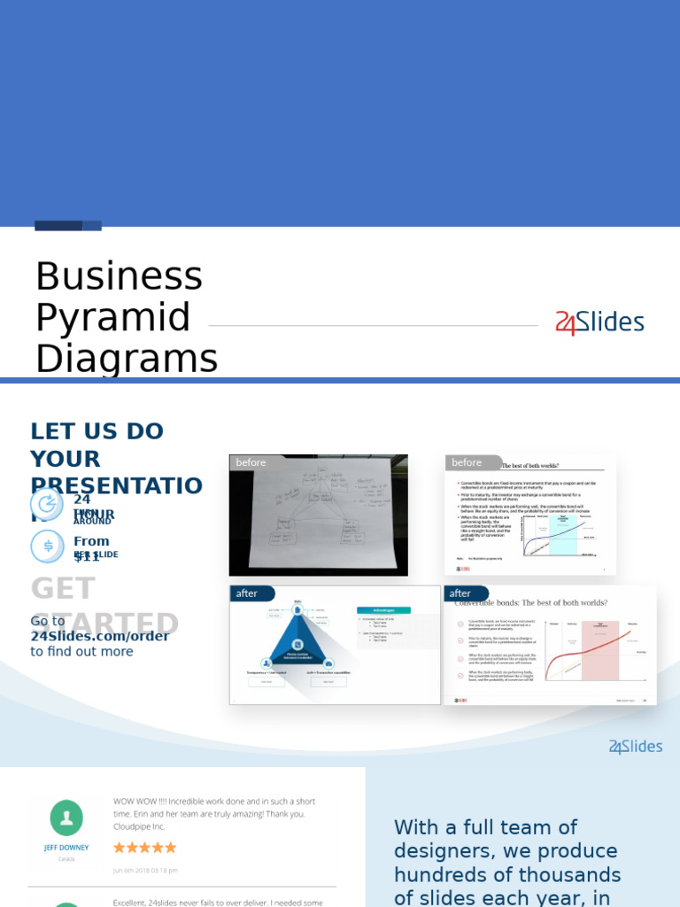 Business Pyramid Diagrams-Corporate | PDF
