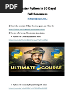 Master Python in Depth | PDF