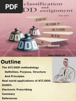 ATC/DDD System Overview and Uses | PDF | Health Care | Medical Treatments