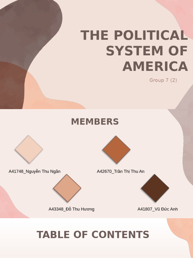 Overview of the US Political System | PDF | Democratic Party (United ...