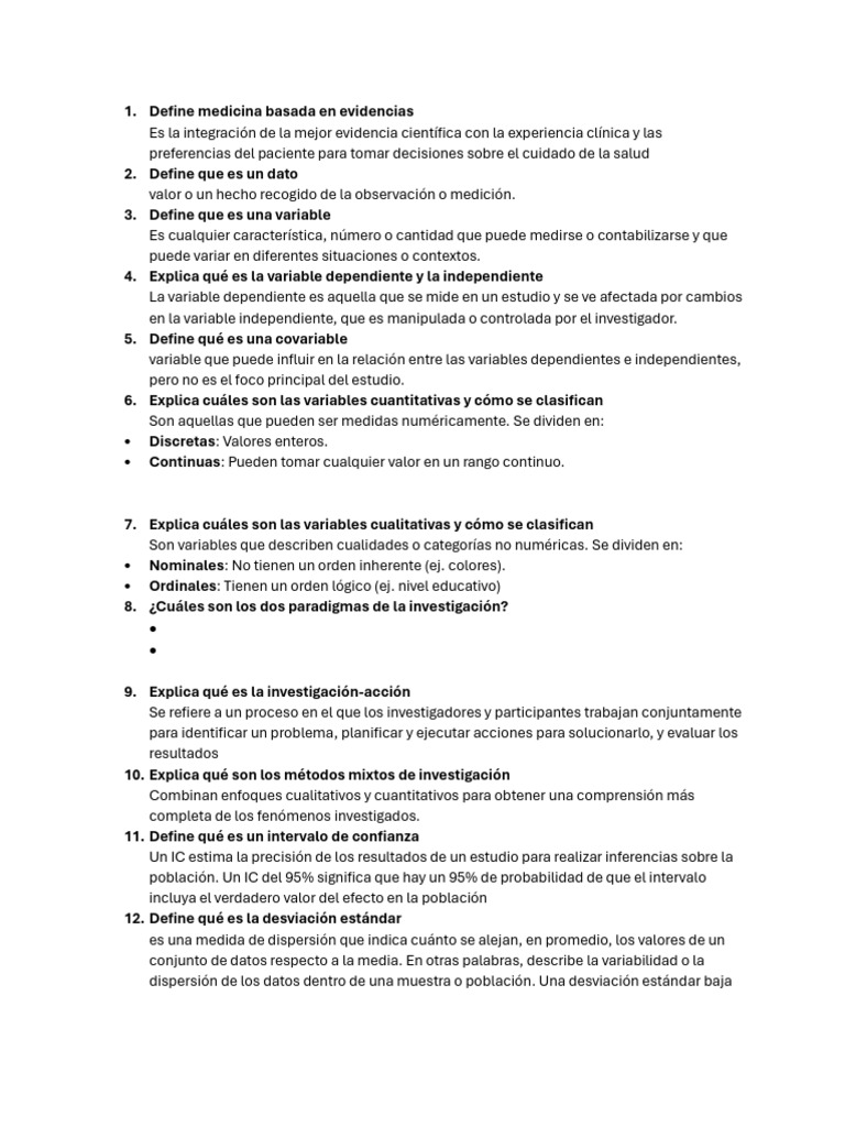 MBE p2 | PDF | Exactitud y precisión | Validez (Estadísticas)