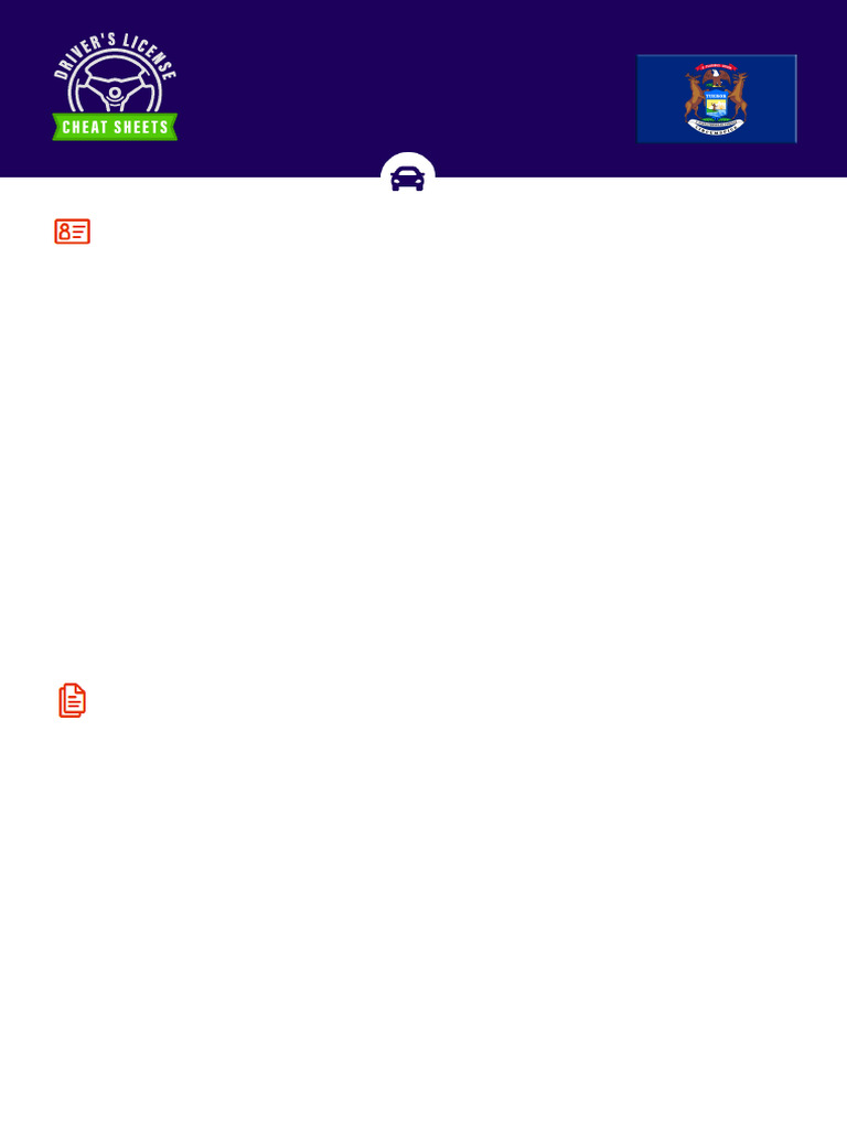 Guía Completa para Licencias de Conducir en Michigan | PDF | Tráfico ...