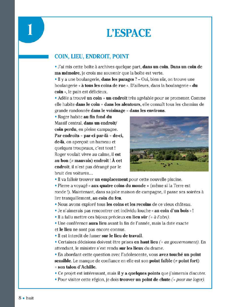 Vocabulaire Progressif du Français niveau Perfectionnement (1) | PDF