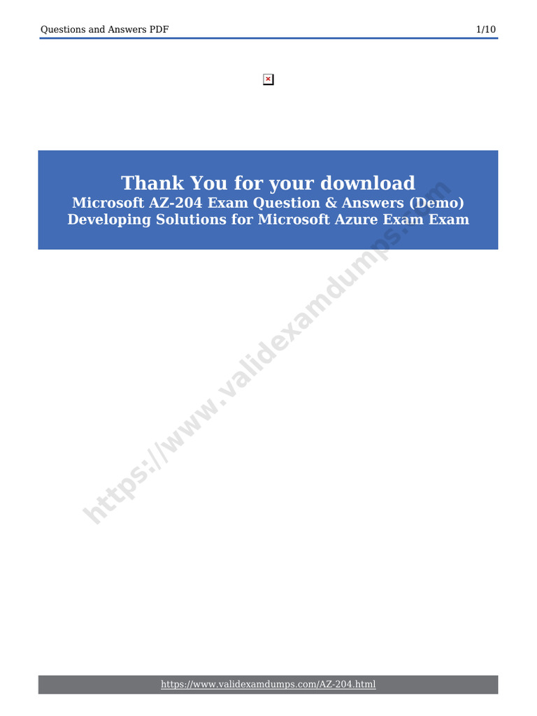 AZ-204-demo | PDF | Computer Engineering | Computing AZ-204-demo | PDF | Computer Engineering | Computing