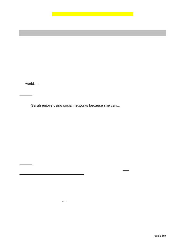 2023 2024 Int Exam Task Types | PDF