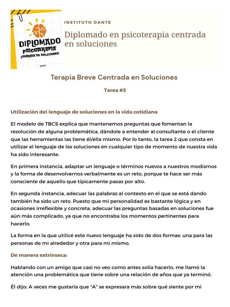 Tarea 3 - Diplomado TBCS | PDF