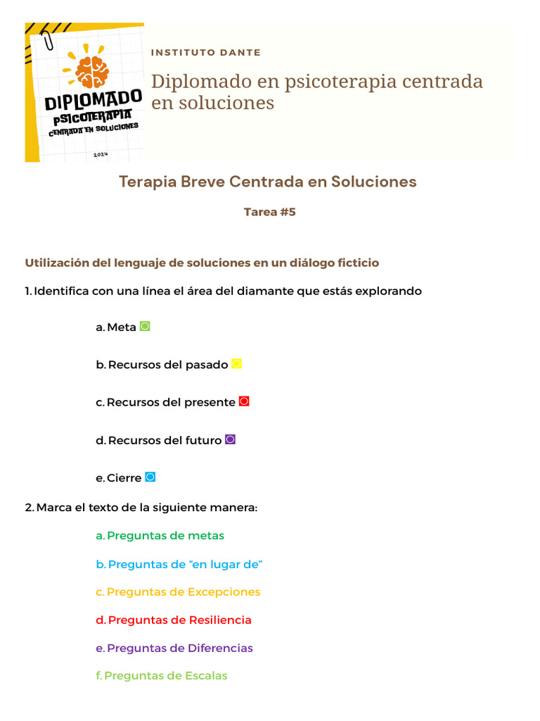 Tarea 5 - Diplomado TBCS | PDF