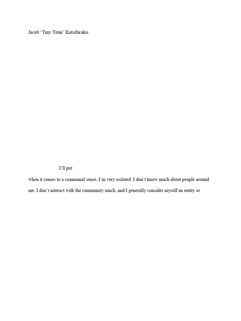 AHS 199 Leadership Reflection | PDF | Community | Leadership