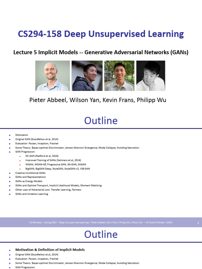 Unsupervised.learning.berkeley.cs91 | PDF | Learning | Cognition