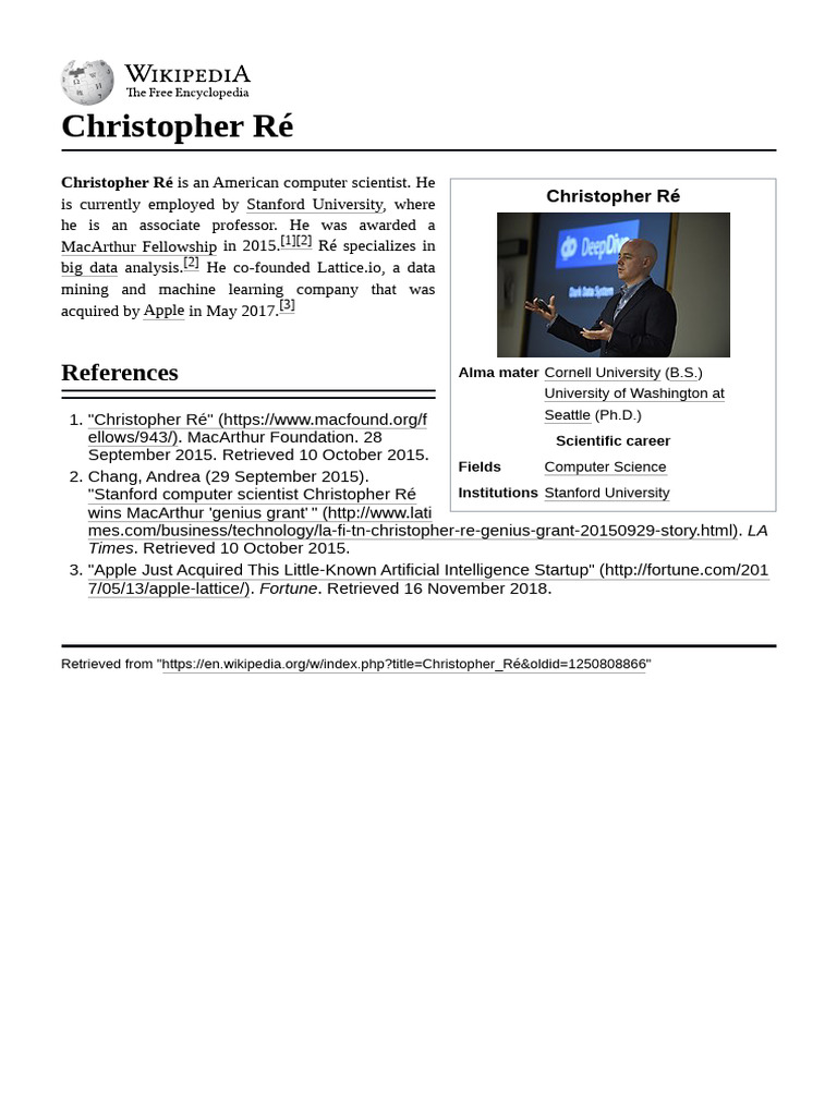 Christopher_Ré | PDF