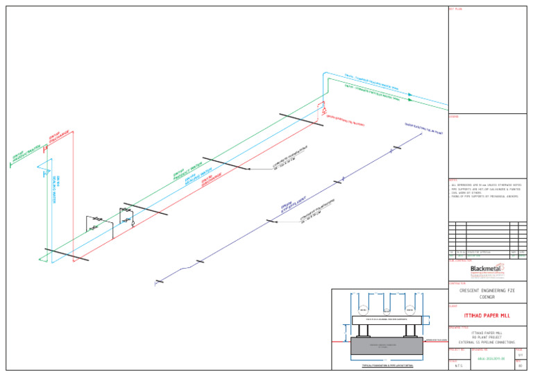 6846-20243011-00 Ro Plant External Ss Piping Connections | PDF