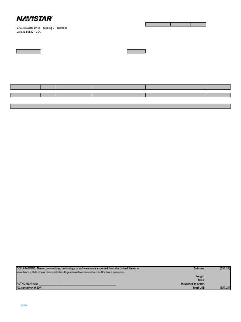 Warranty Credit Invoice - ME00013586 - 30029181 | PDF | International ...