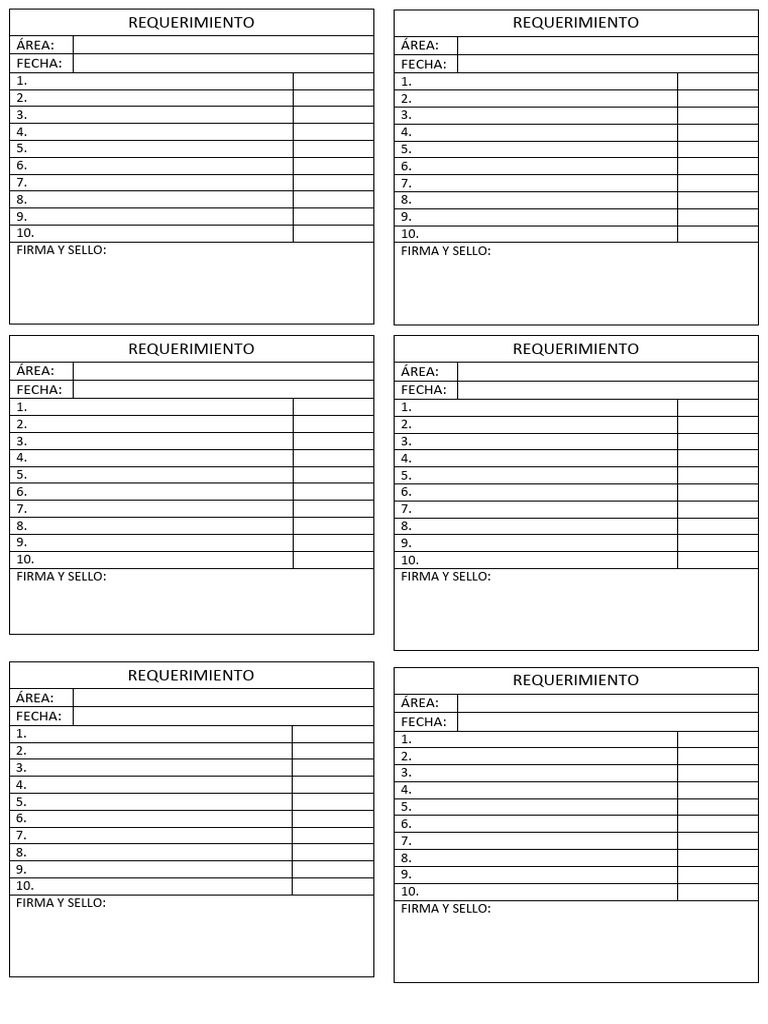 REQUERIMIENTO DE EPPS | PDF