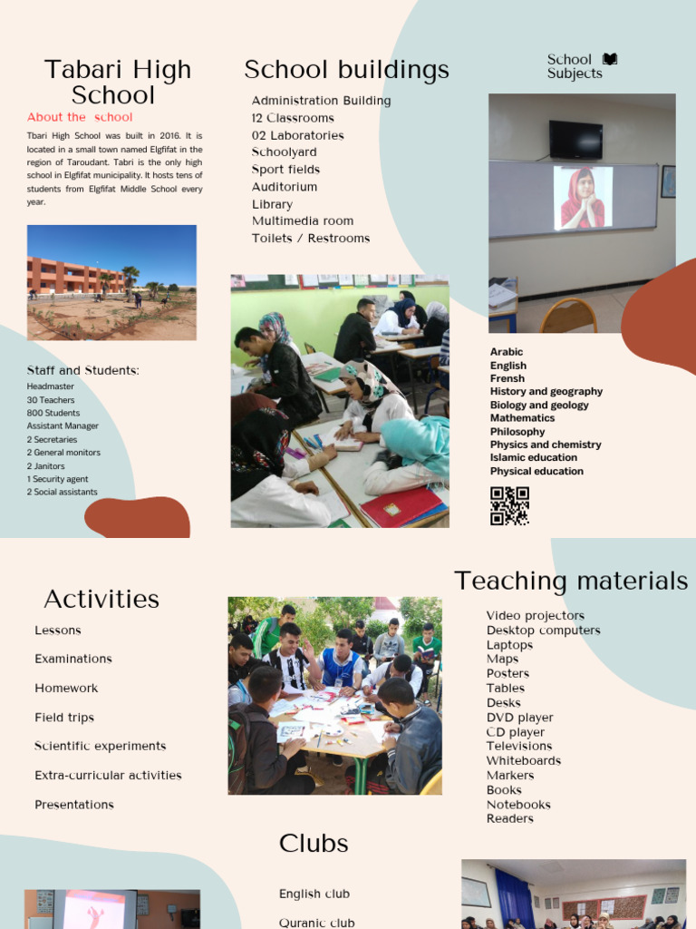 Brochure Example (1) | PDF | Schools