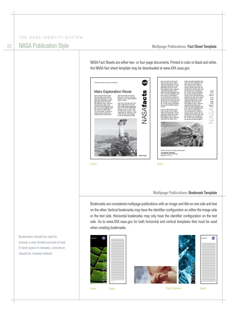 NASA Style Guide 1011085main1 Style Guide 021406 | PDF | Nasa | Rover ...