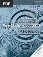 Cambridge Pure Mathematics 2 & 3 PDF | PDF