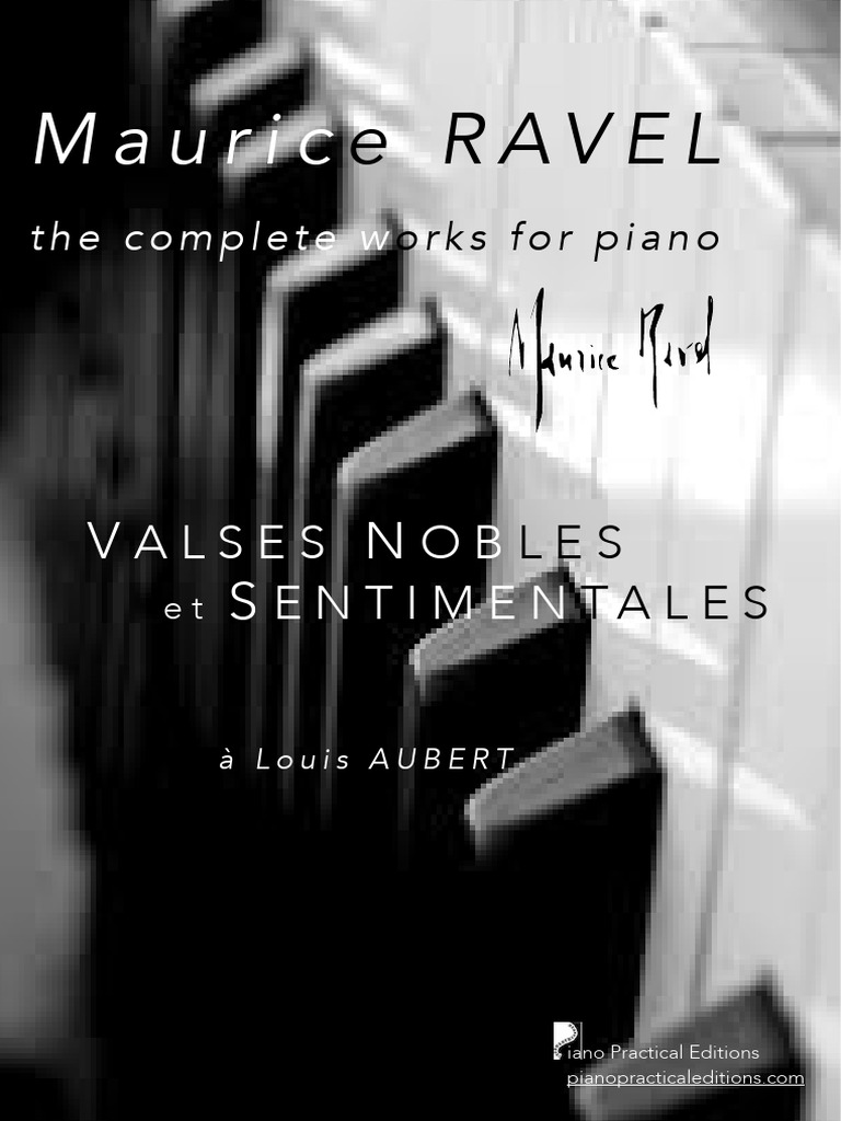Ravel Valses Nobles Et Sentimentales Nº 2-3 | PDF | Musical Compositions