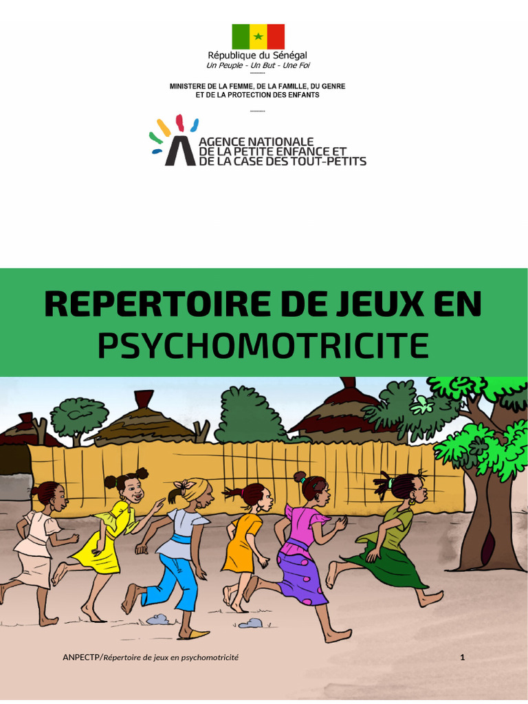 Répertoire de jeux psychomoteurs | PDF | Pédagogie | Apprentissage