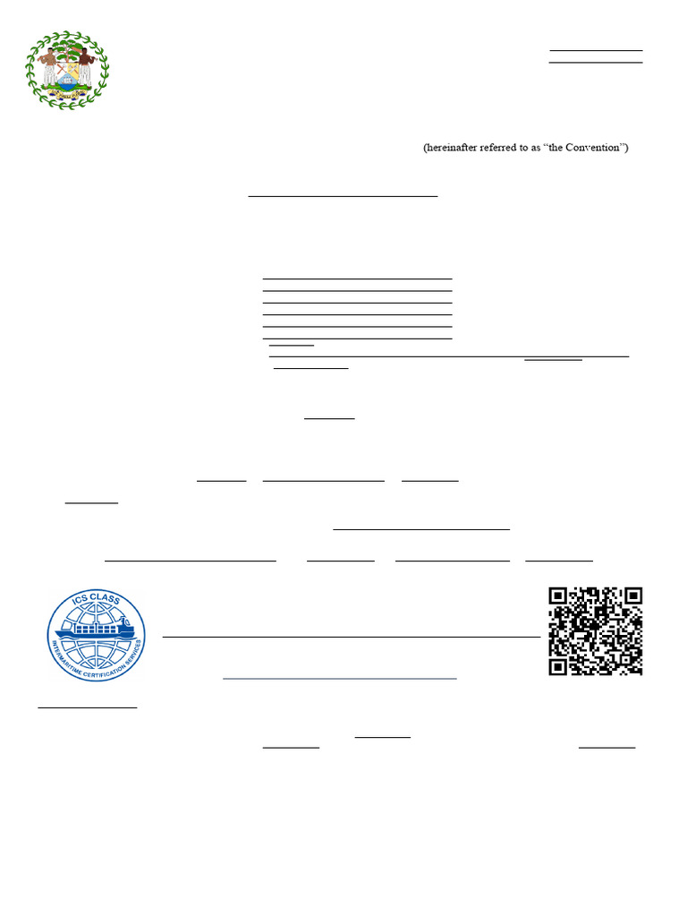 M.V. TQ Izmir - Iopp & Form A FT Ics-24-1549 | PDF | Ships | Oil Tanker