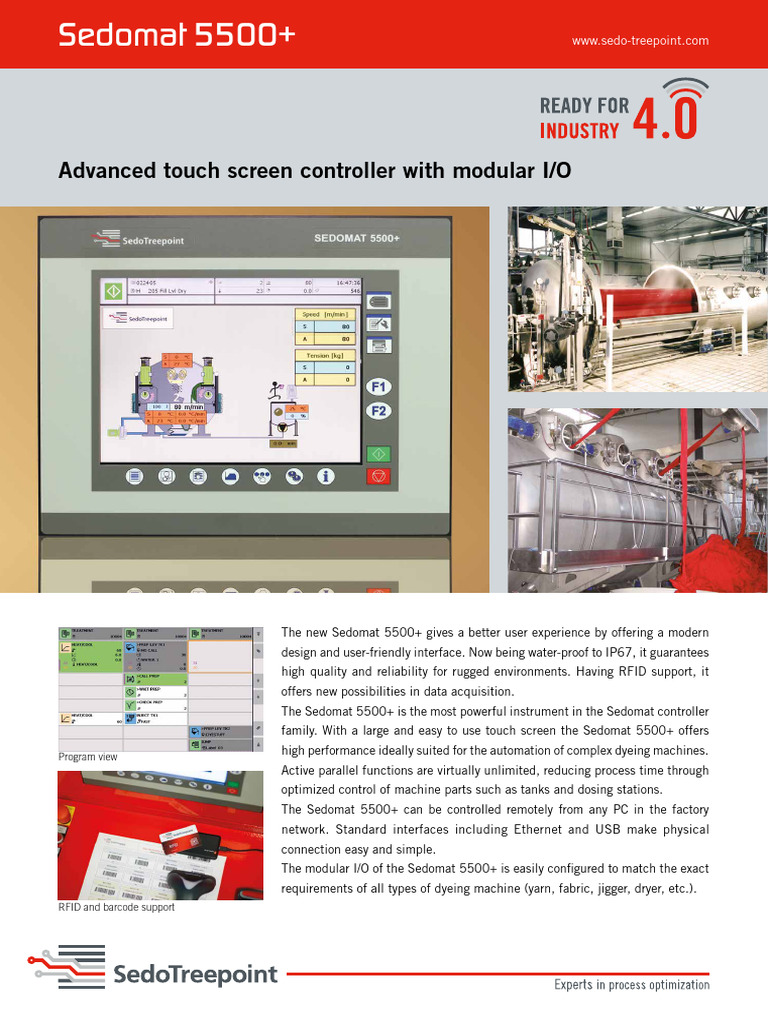 Sedomat 5500plus Web en | PDF | Personal Computers | Computer Network