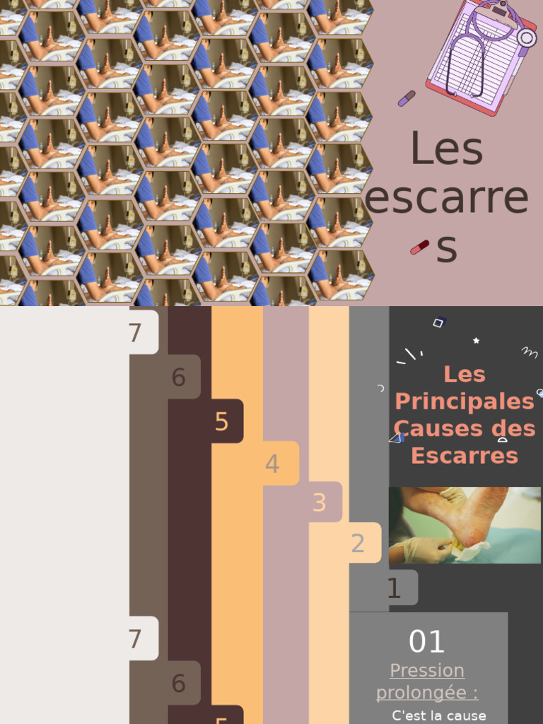 les escarres (1) | PDF | Peau | Médecine