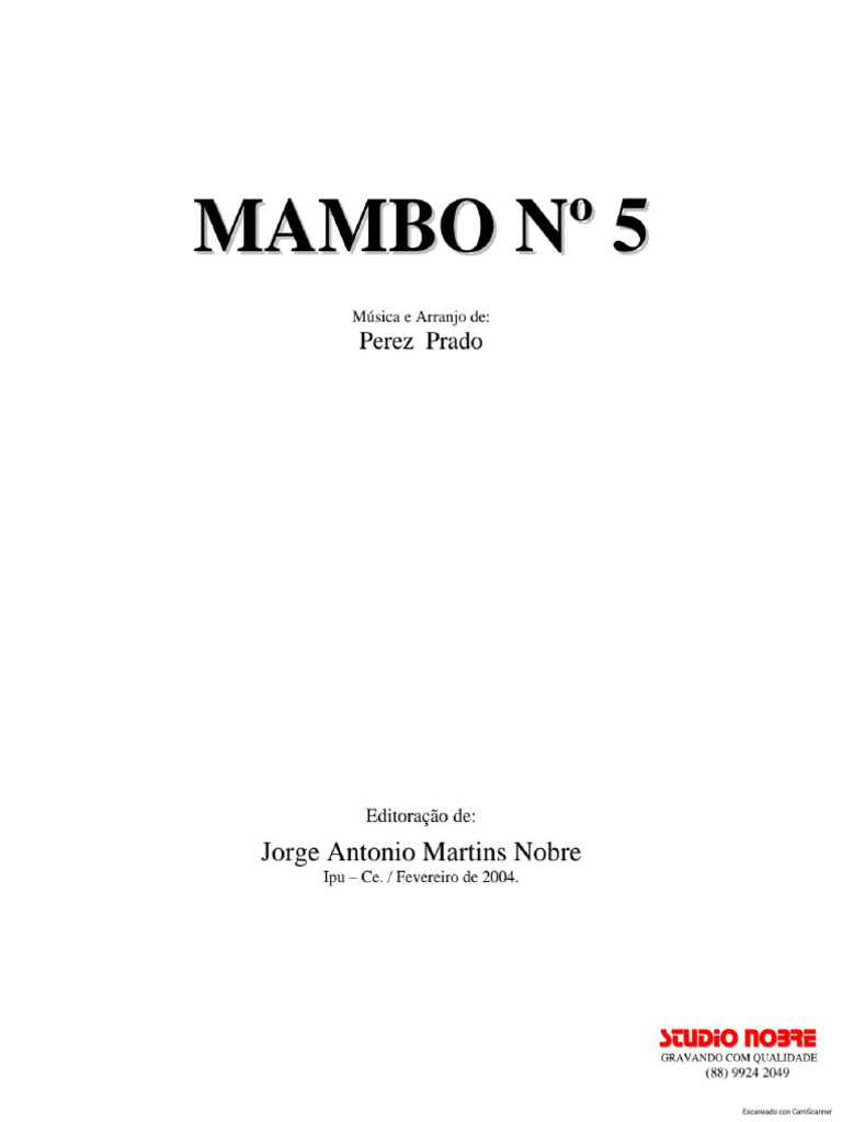 Mambo 5 | PDF