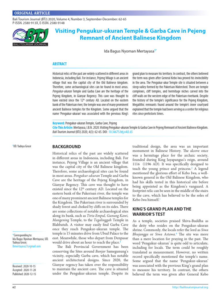 015+-+I B +Nyoman+Mertayasa+-+Galley | PDF | Bali