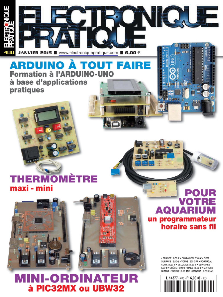 Electronique Pratique Janvier 2015 | PDF