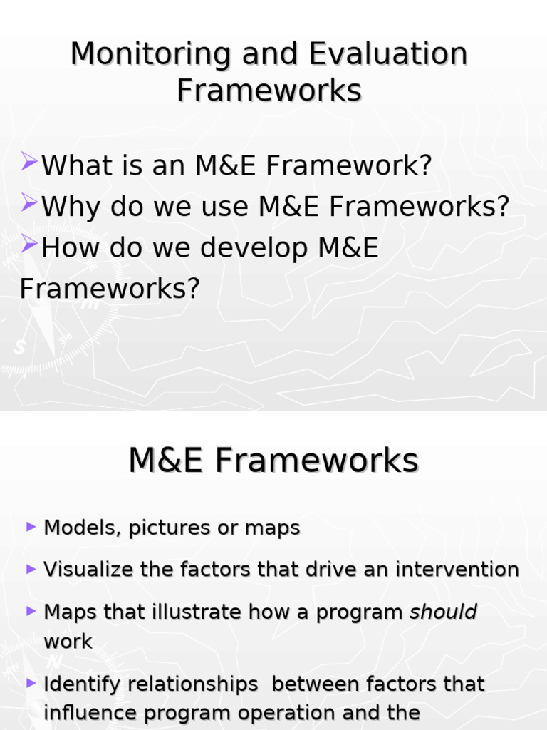 4 M E Frameworks | PDF