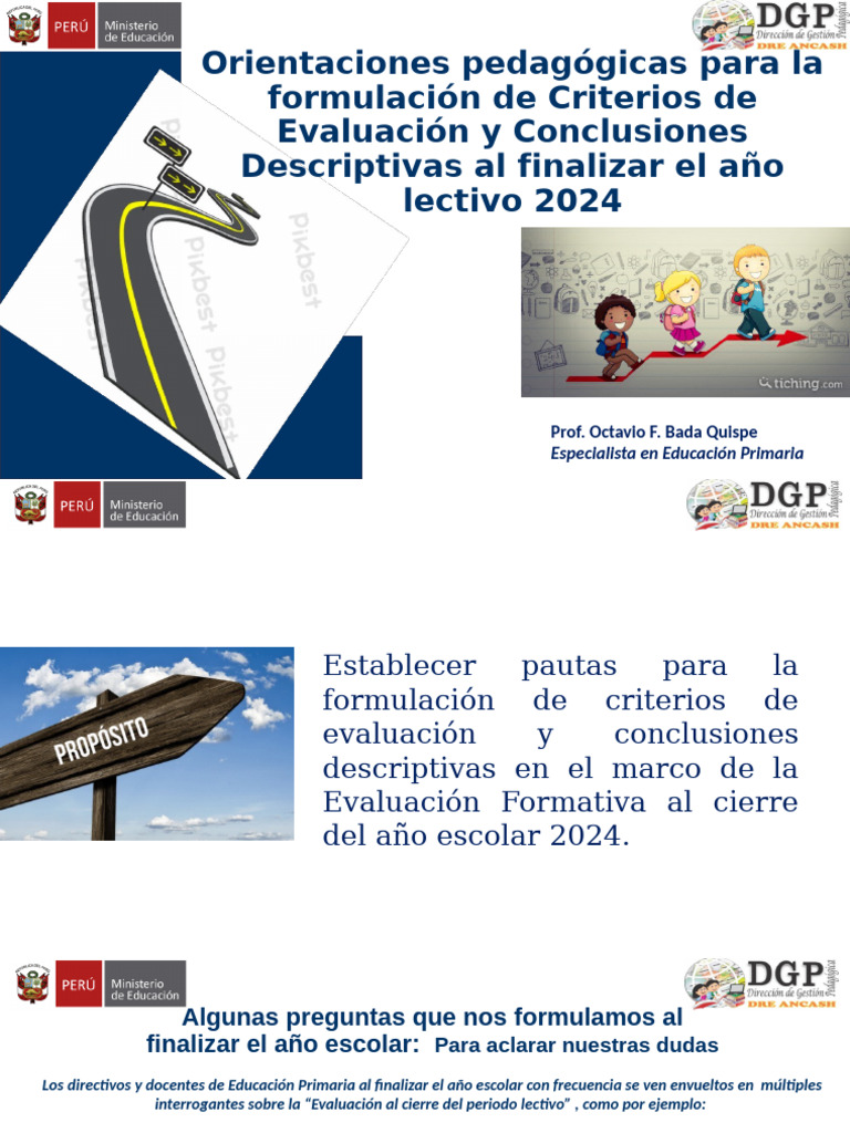 Criterios de Evaluacion y Conclusiones Descriptivas | PDF | Evaluación | Aprendizaje