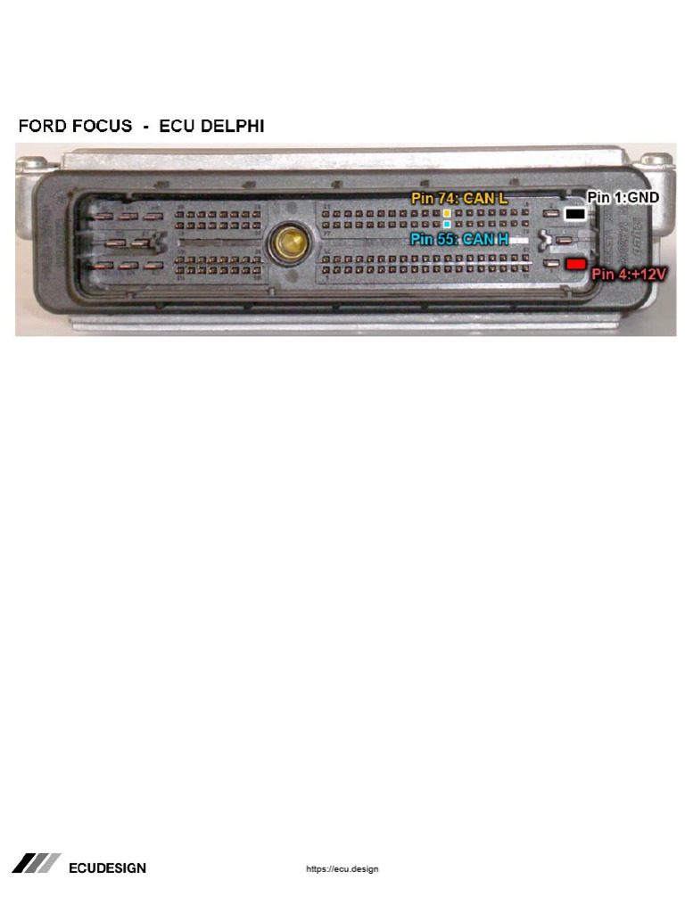 Delphi Dti Ford Main Connector | PDF