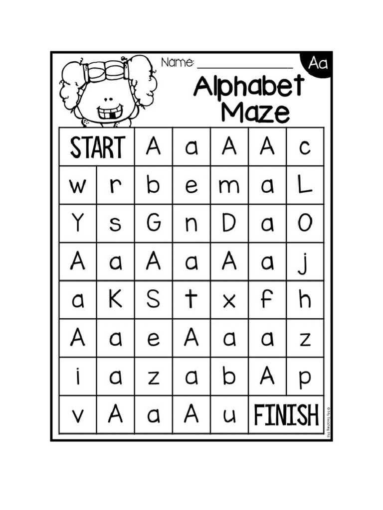 Alphabet Maze | PDF