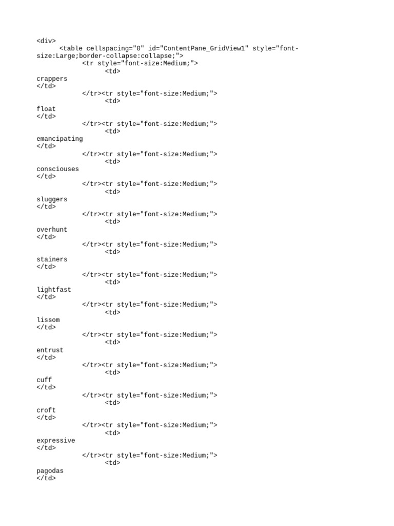 random_words_list | PDF