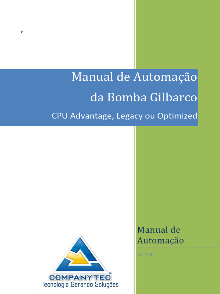 gilbarco advantage | PDF | Automação | Hardware de computador
