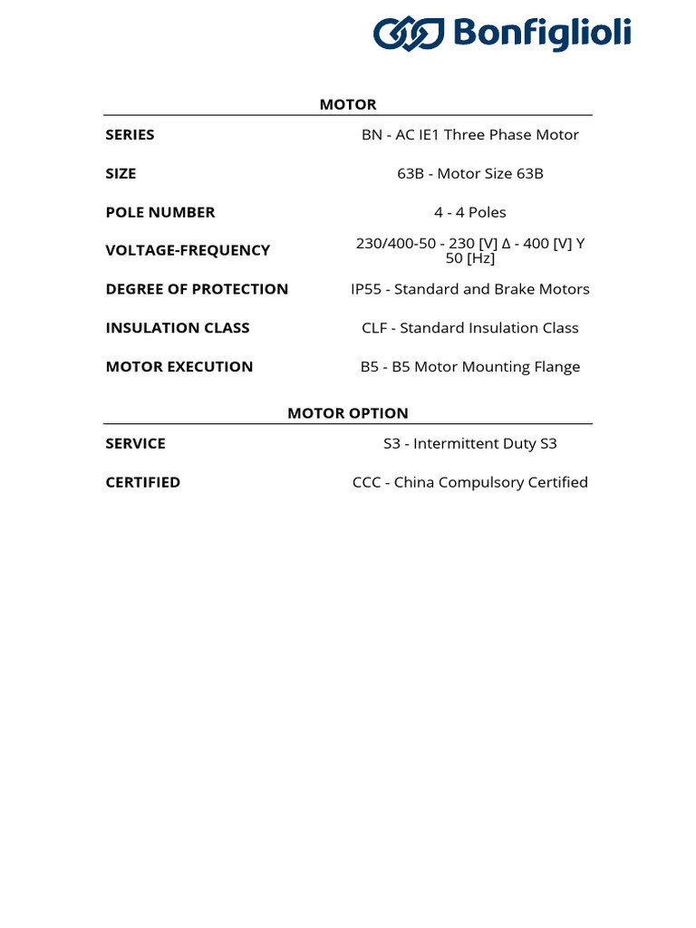 BN Product Datasheet - 1734079155300 | PDF
